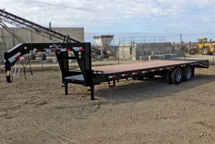 Snake River Flatbed Car Trailer CT18-6TA • Shively Hardware